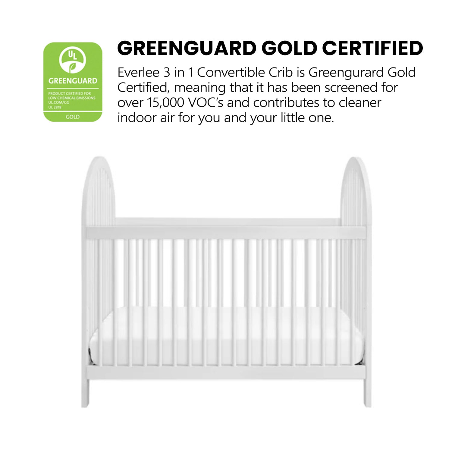 Everlee Island Convertible Crib – Soho Baby