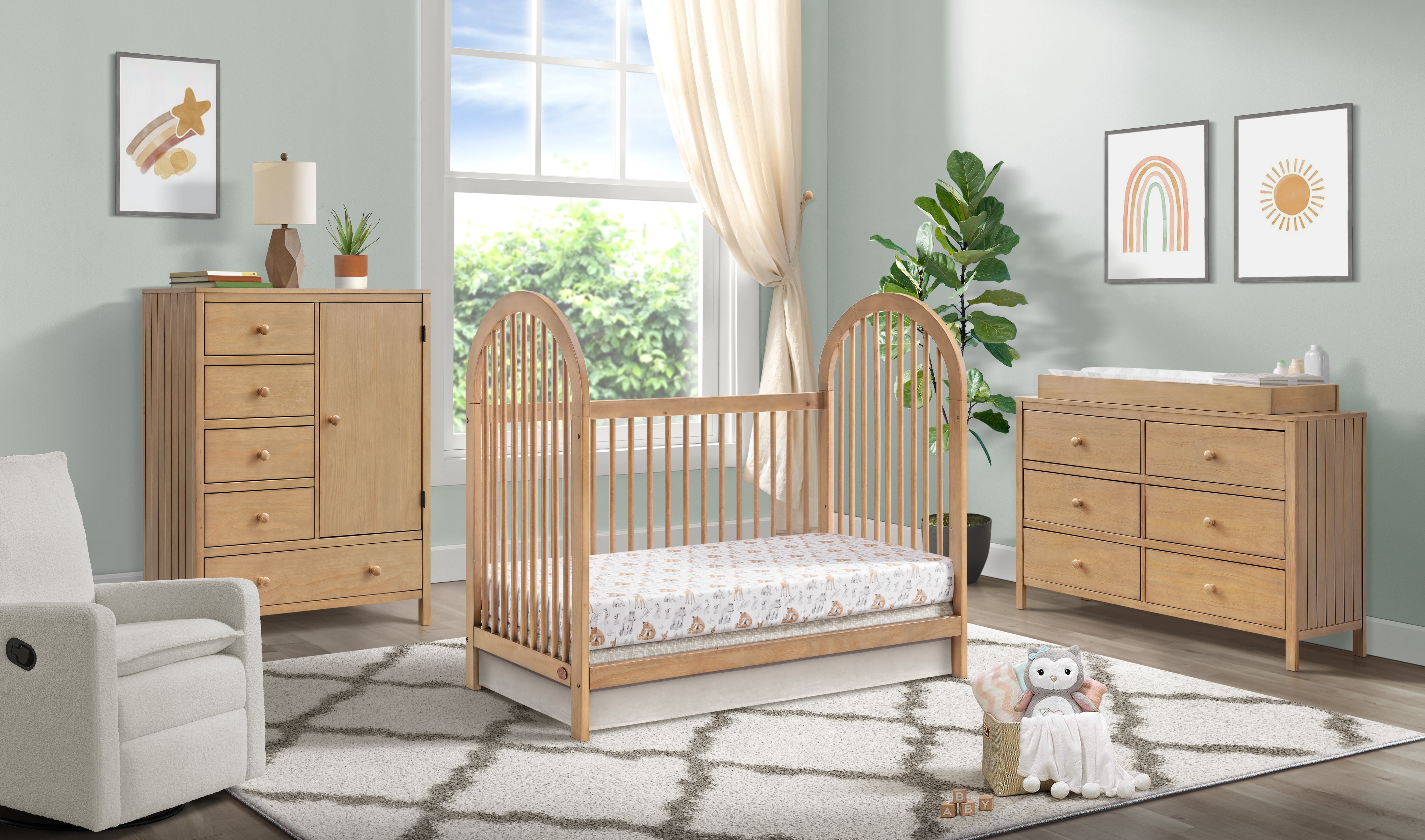 Everlee Island Convertible Crib – Soho Baby